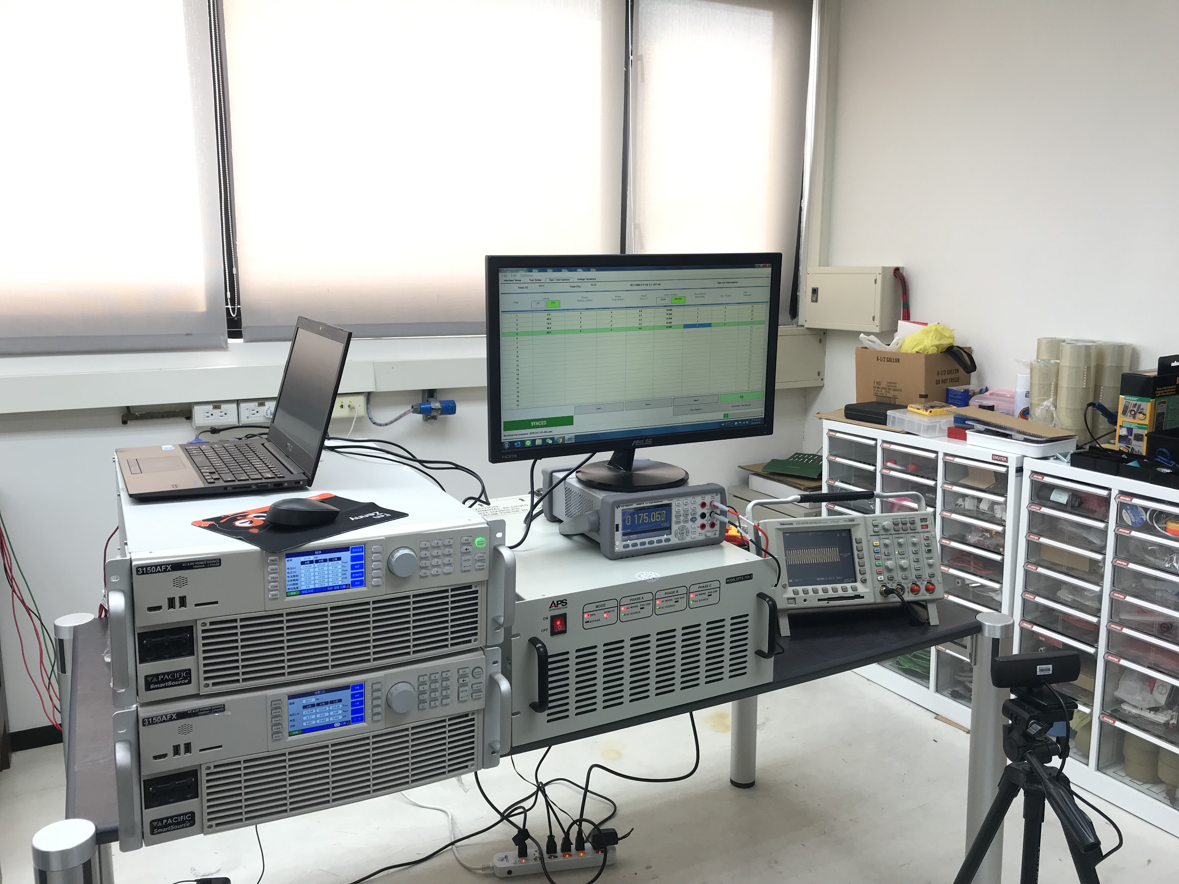 SEMI F47 半導體備電源變動測試